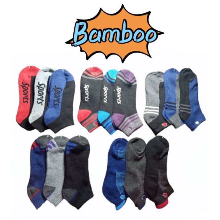 Stokin Pendek Kain Tebal Remaja 3 Pasang dalam 1 Pack | Shopee Malaysia