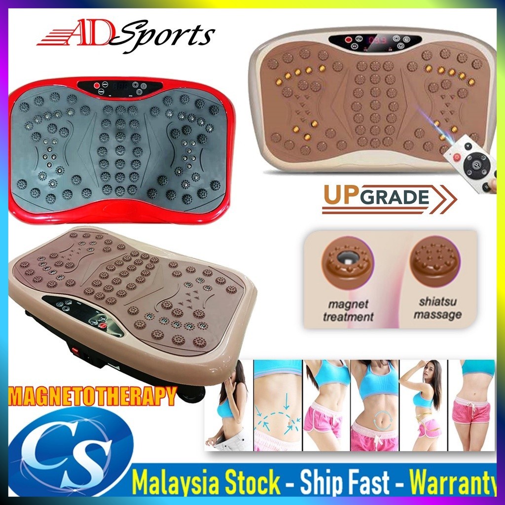 🔥🔥 NEW UPGRADED Magnetotherapy Whole Body Shaker Vibration Plate Body ...