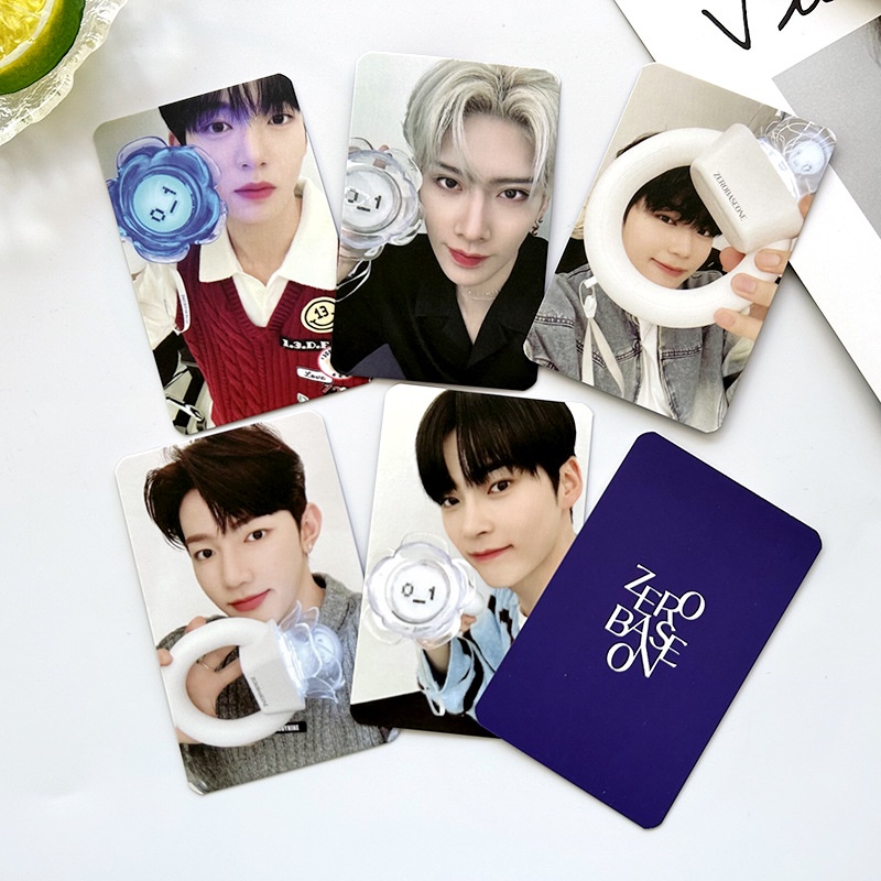 9pcs/set ZB1 GLOBAL OFFICIAL FANCLUB Photocards YOUTH IN THE SHADE Album Lomo Cards ZEROBASEONE ...