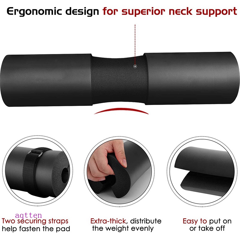Barbell Pad Squat Pad for Lunges and Squats Foam Sponge Cushion with ...