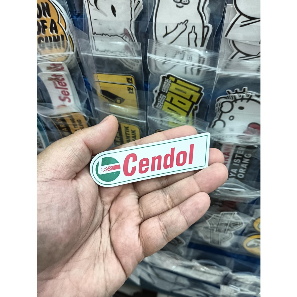 Sticker "Cendol" (Waterproof with laminate) | Shopee Malaysia