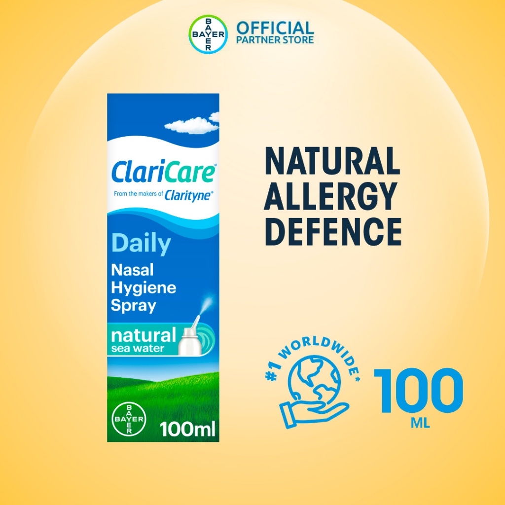 ClariCare Daily Nasal Hygiene Spray For Nasal Irritation & Blockage ...