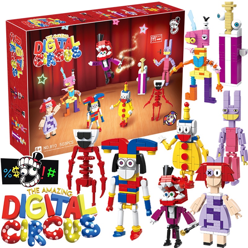 The Amazing Digital Circus Mini Building Blocks toys for kids children ...