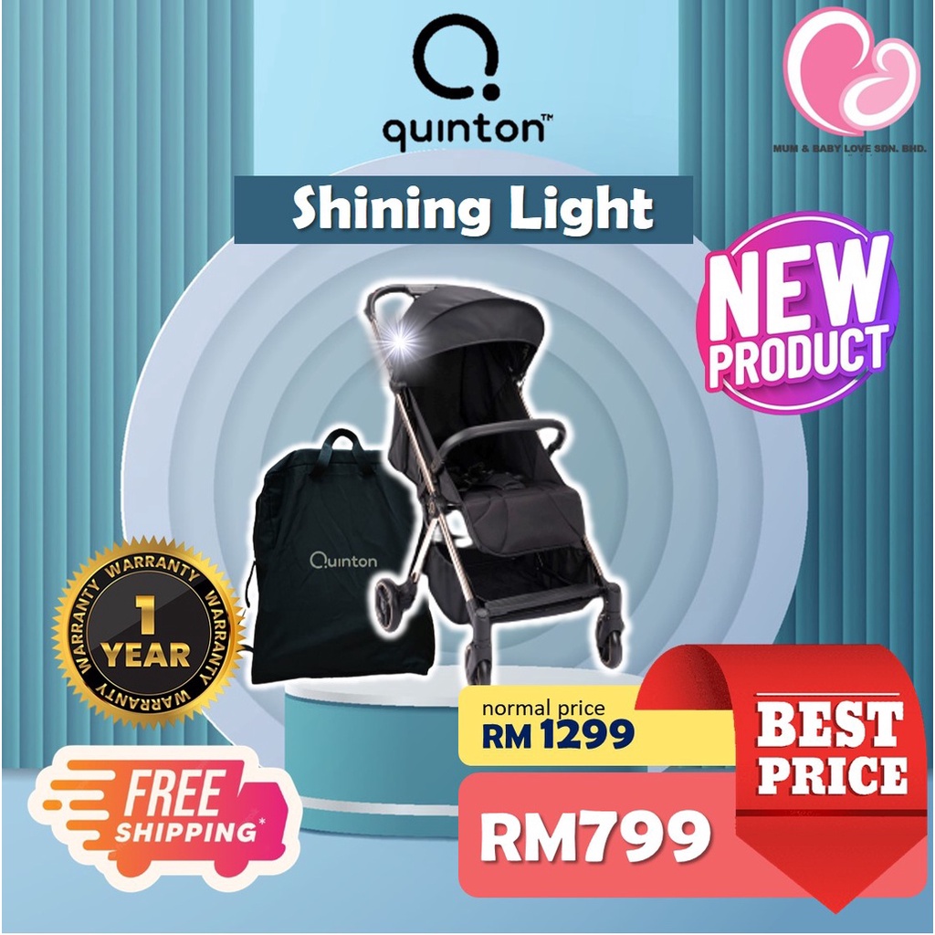 FREE SHIPPING Quinton Shining Light Stroller Baby, Auto Fold Premium ...