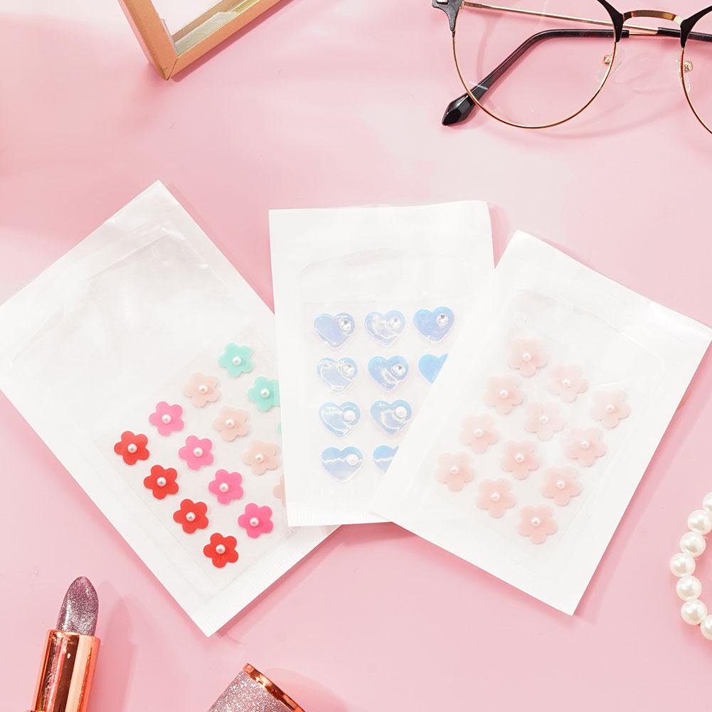 Pastel Petals Acne Patch Hydrocolloid Pimple Stickers Heart Flower ...