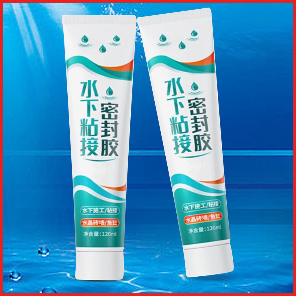 Underwater Pool Adhesive 120ml Transparent Waterproof Clear Repair Boat ...