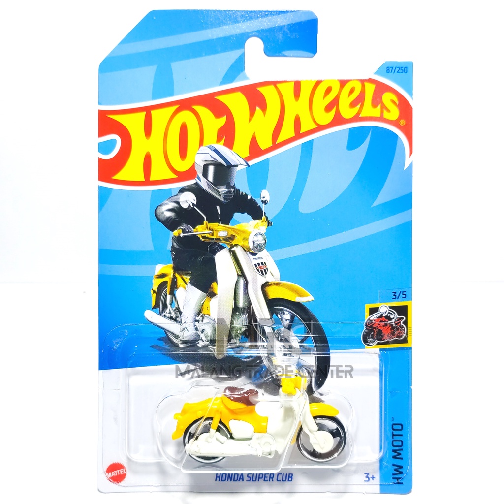 Hot Wheels Honda Super Cub Yellow Q2023 | Shopee Malaysia