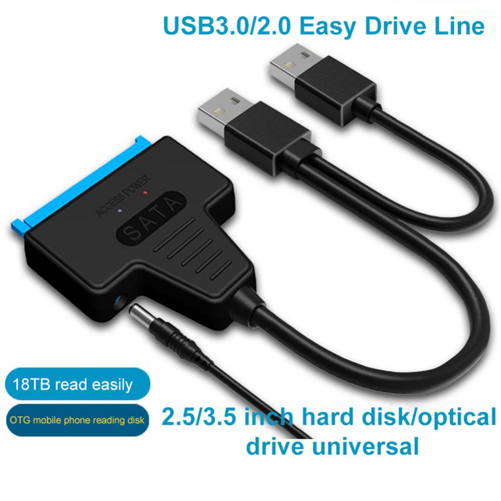 USB 3.0 2.0 SATA 3 Cable Sata To USB 3.0 Adapter Support 2.5/3.5 Inch ...