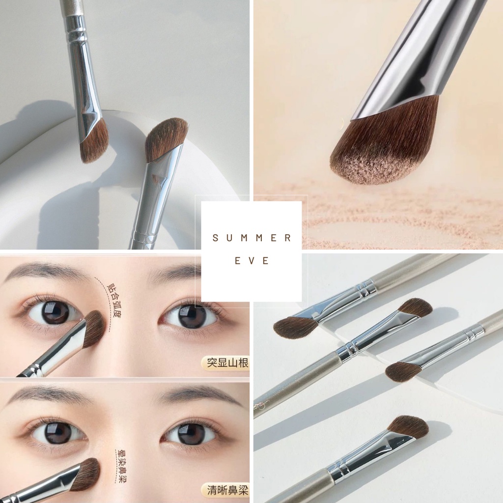 [READY STOCK现货]Sickle Eye Angled Brush Gold Oblique Eye Detail Nose ...