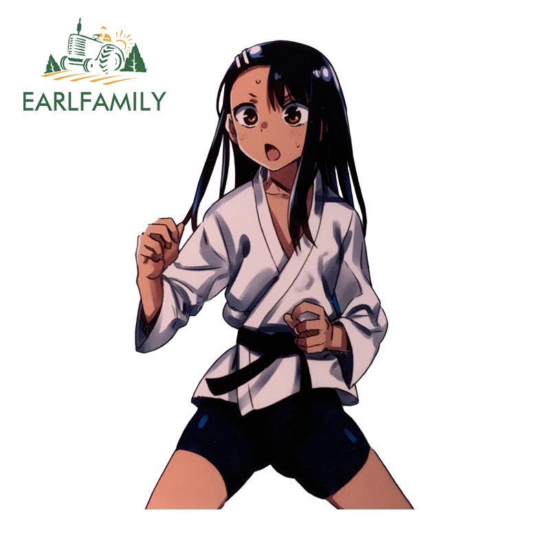 EARLFAMILY Nagatoro Hayase Cosplay Car Sticker Miss Nagatoro waifu ...