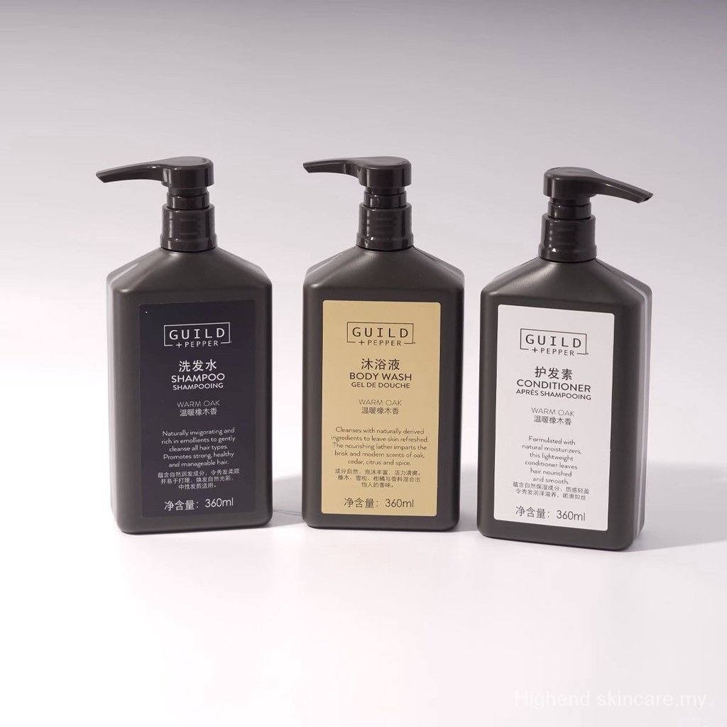 Guild PEPPER/Goodpeel Shampoo Conditioner Body Wash Body Lotion Warm ...