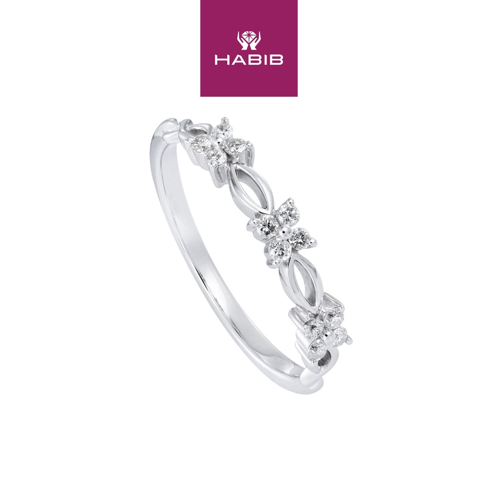 HABIB CHIC | Round Diamond Ring in 375/9K Gold 267561223 | Shopee Malaysia