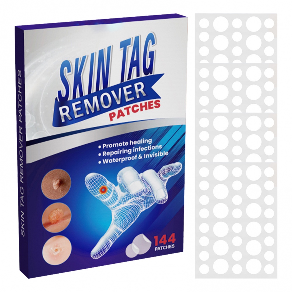 YL 144PCS Skin Tag Remove Patches Effective Mole Removal Patch Blemish ...
