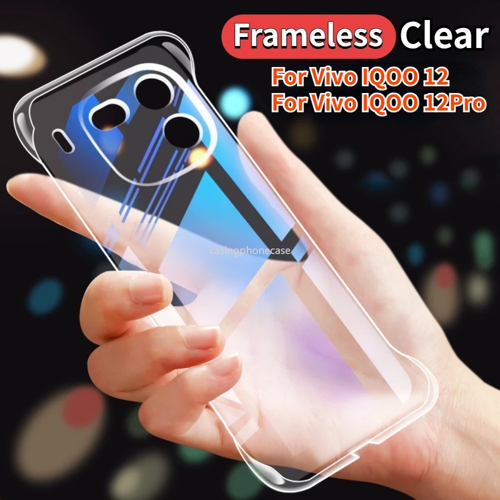 Casing For Vivo IQOO 12 Pro 12Pro IQOO12Pro 2024 Phone Case Frameless ...