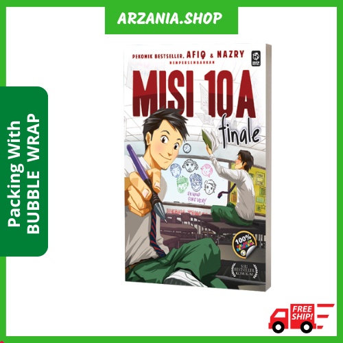 Buku Misi 10A Finale oleh Afiq Salam, Nazry Salam Buku Komik M Buku ...