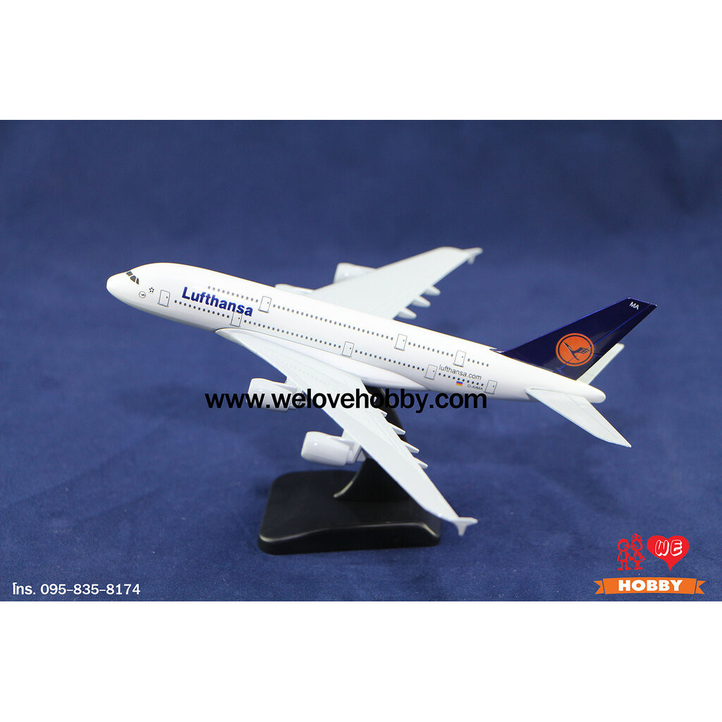 Lufthansa Medium Size Aeroplane Model Airbus A380 Series (1:400 ...