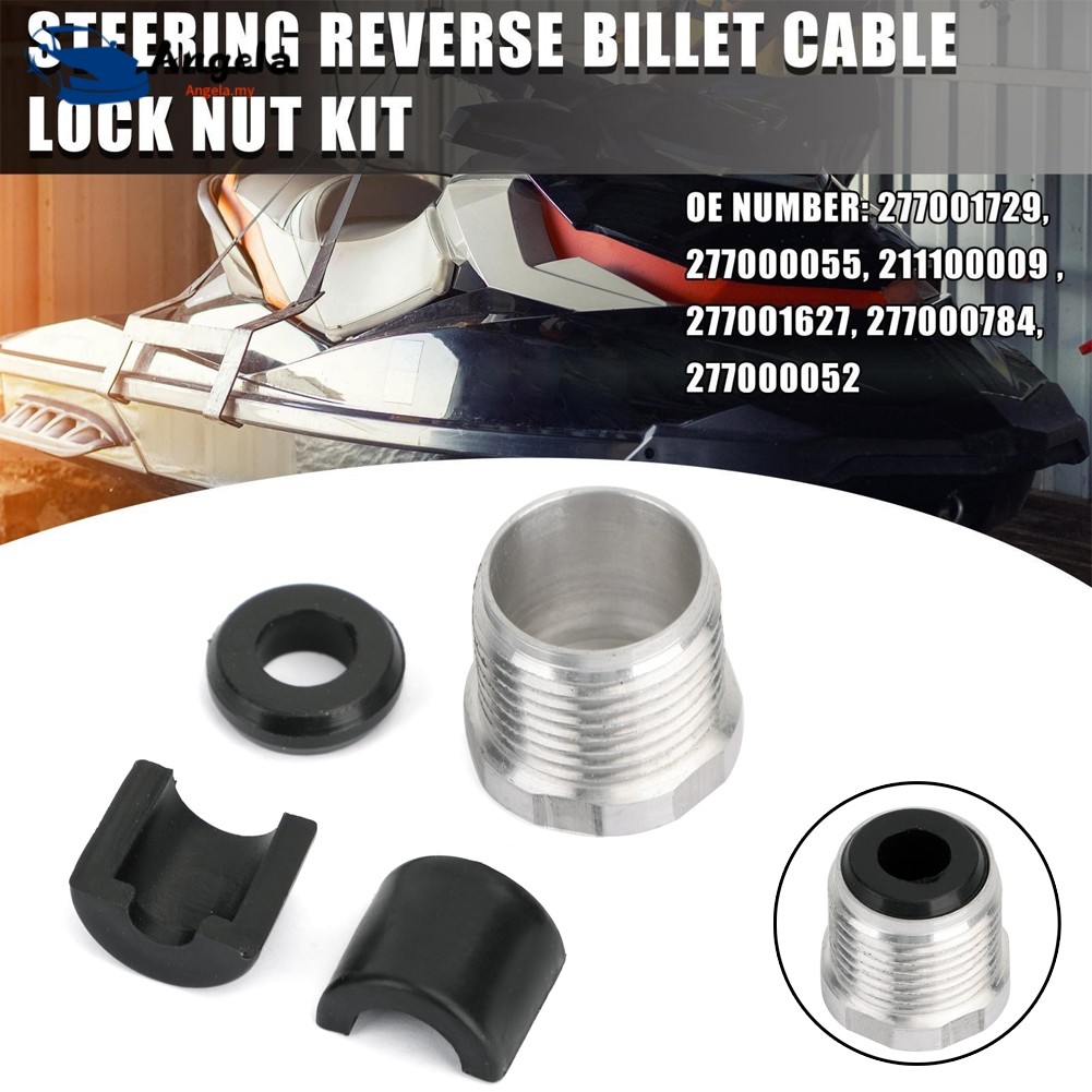 Angela.my ️For SeaDoo Steering Reverse Aluminum Cable Lock Nut Kit ...