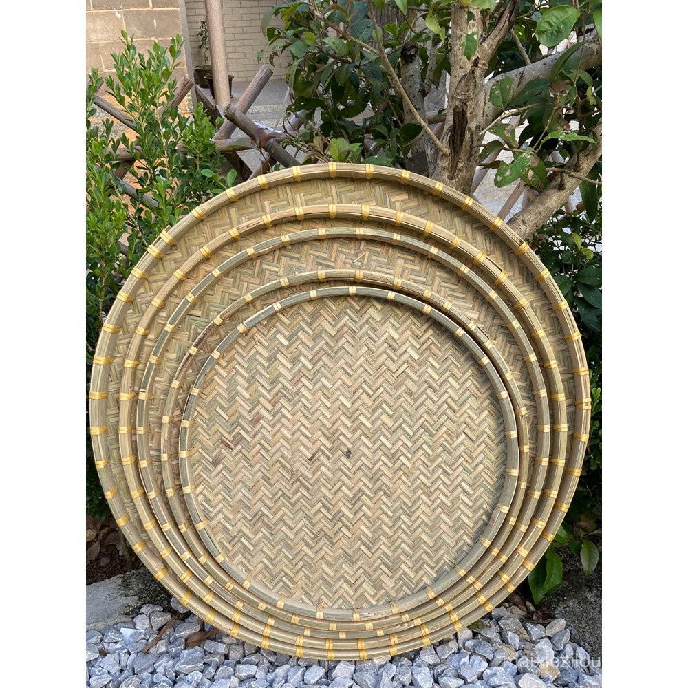 Dustpan Bamboo Woven Products Bamboo Sieve Handmade Bamboo Plaque ...