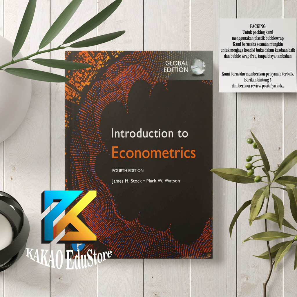 Introduction To Econometrics 4th Edition Global Edition James H Stock Stock Shopee Malaysia