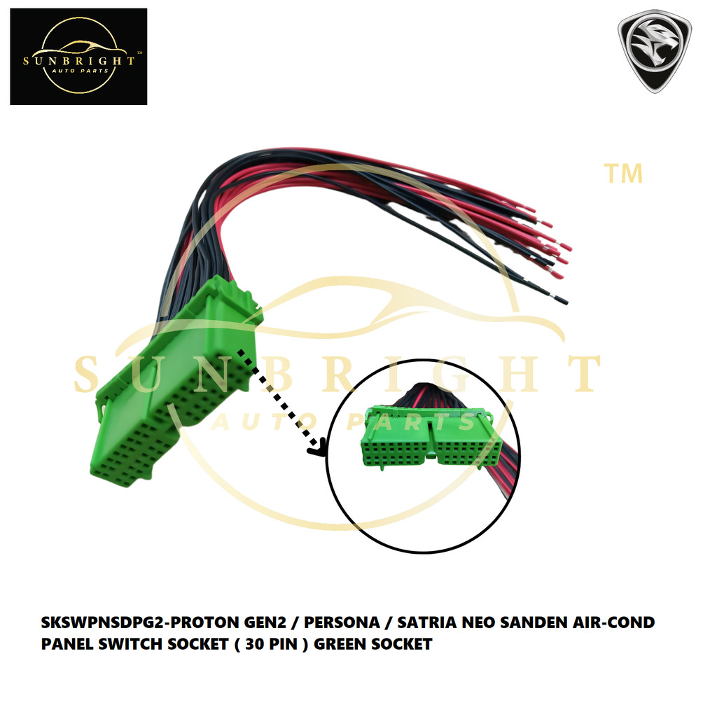 PROTON GEN2 / PERSONA / SATRIA NEO SANDEN AIR-COND PANEL SWITCH SOCKET ...