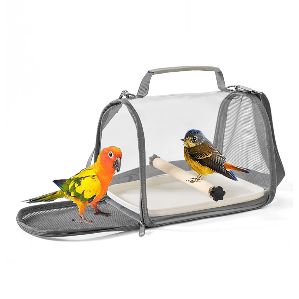 moreorders| Portable Birds Cage Pet Birds Adventure Backpack Portable ...