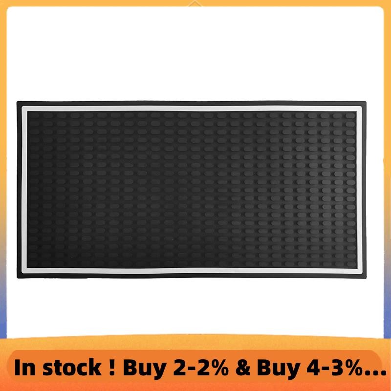 45x30x1CM PVC Bar Matt Heat Coffee Mat Thick Home Bar Spill Mat Pad ...