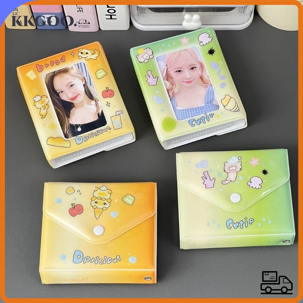 KKGOO Idol Cards Collect Book, 3 Inch Double Sided Photo Album, Ins PVC ...