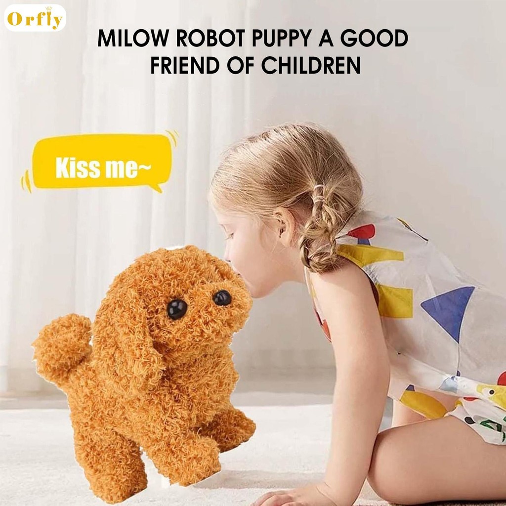 My Realistic Robot Puppy Plush Teddy Dog Toy Plush Robot Puppy That ...