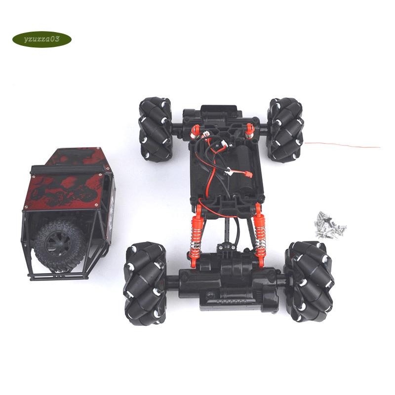 Omni-Directional Smart Car Chassis Universal Wheel with Cover Four ...