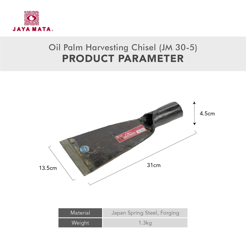 Jaya Mata 3"/4"/5" Oil Palm Harvesting Chisel [FREE P.P Oil Palm Chisel ...