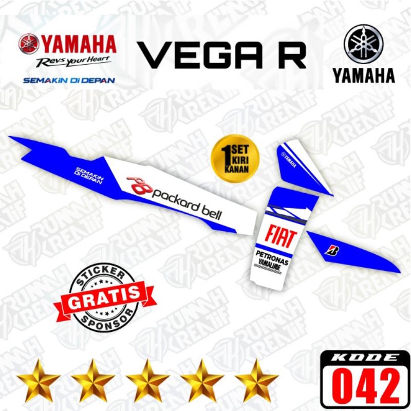 New Vega R Variation Striping Sticker Decal 2006 2009 & Old Vega 1999 ...