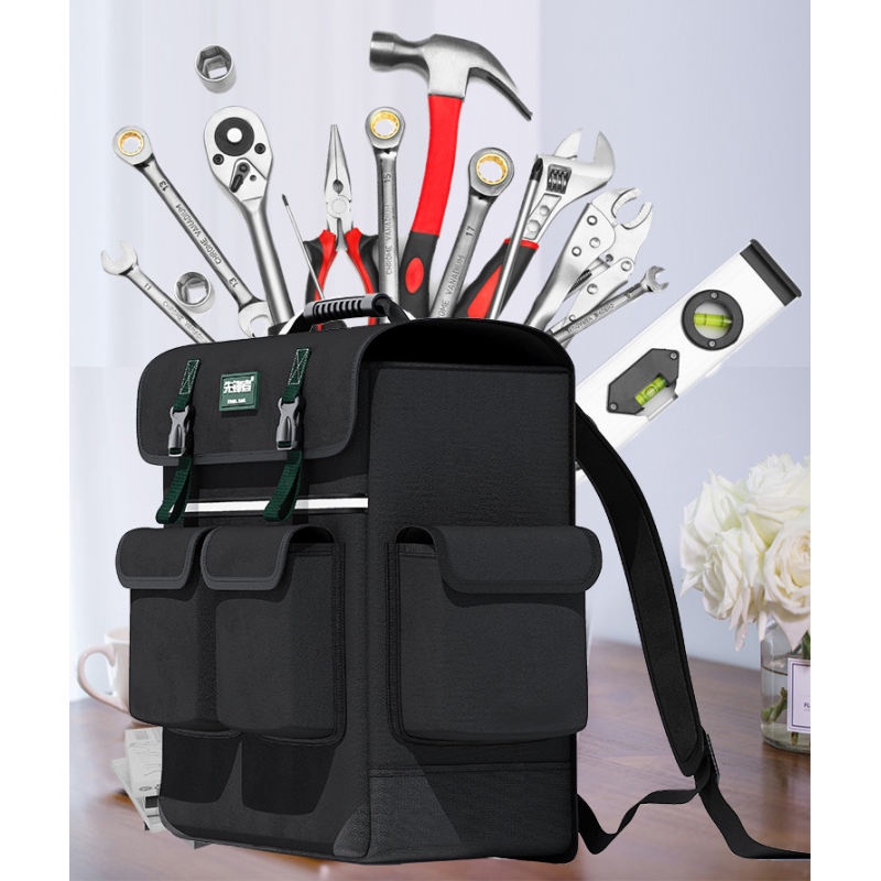 Canvas tool bag tool bagpack tools bag backpack knapsack tool beg ...