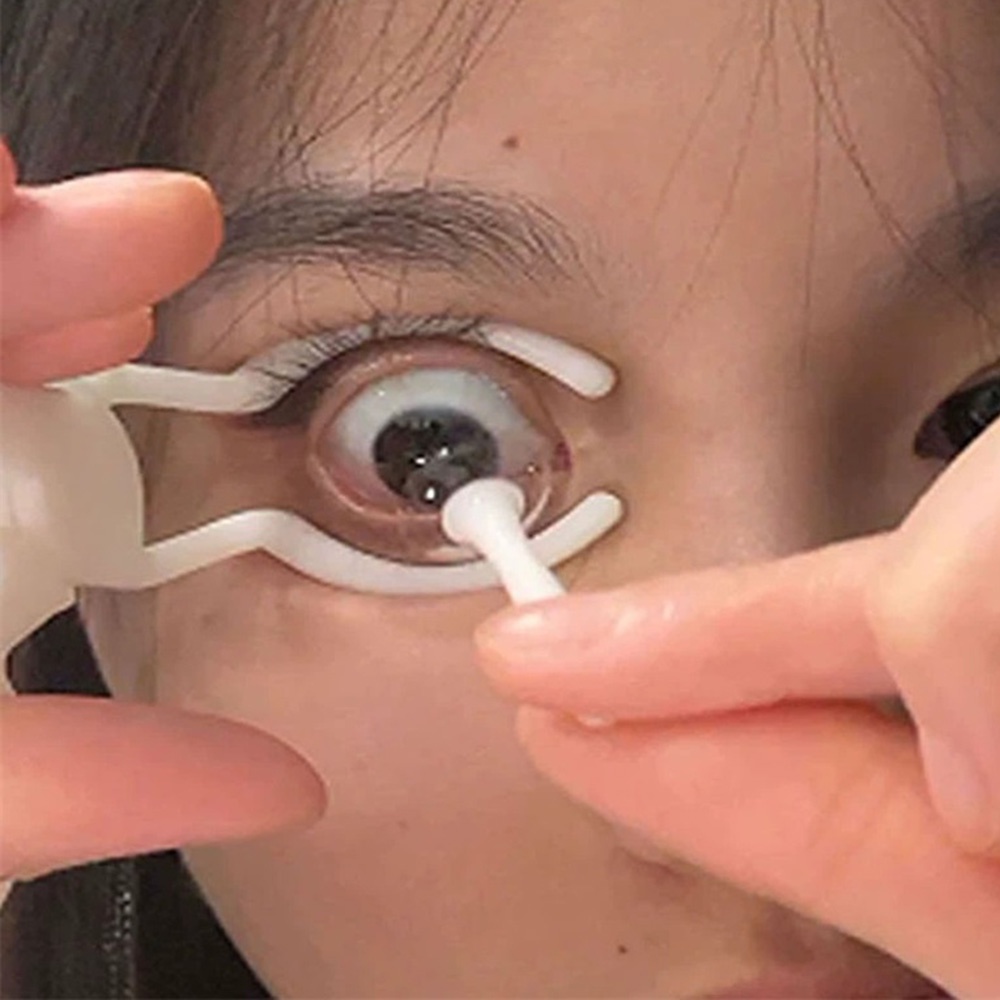 Wearing Meitong Contact Lens Assist Tool Portable Eyelid Support ...