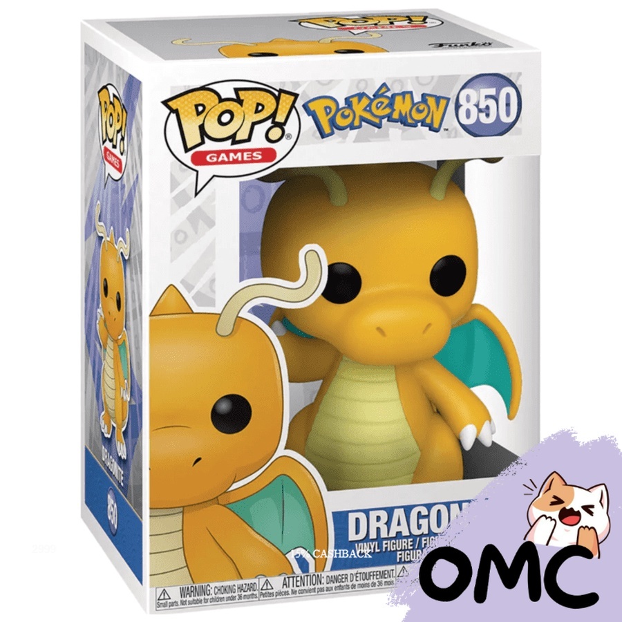 Funko Pop! Pokemon #850 - Dragonite 100% Authentic | Shopee Malaysia