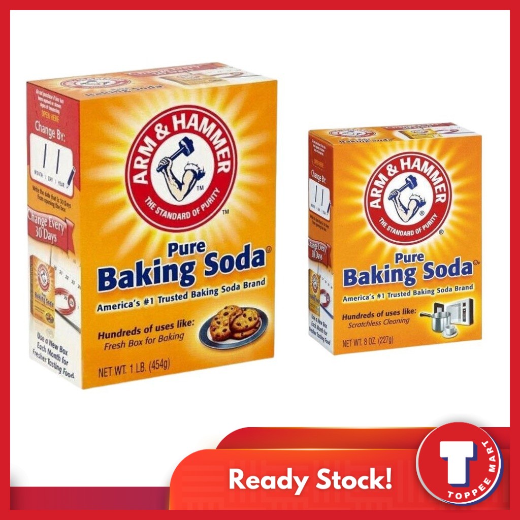 Arm & Hammer Pure Baking Soda 454g / 227g | Shopee Malaysia
