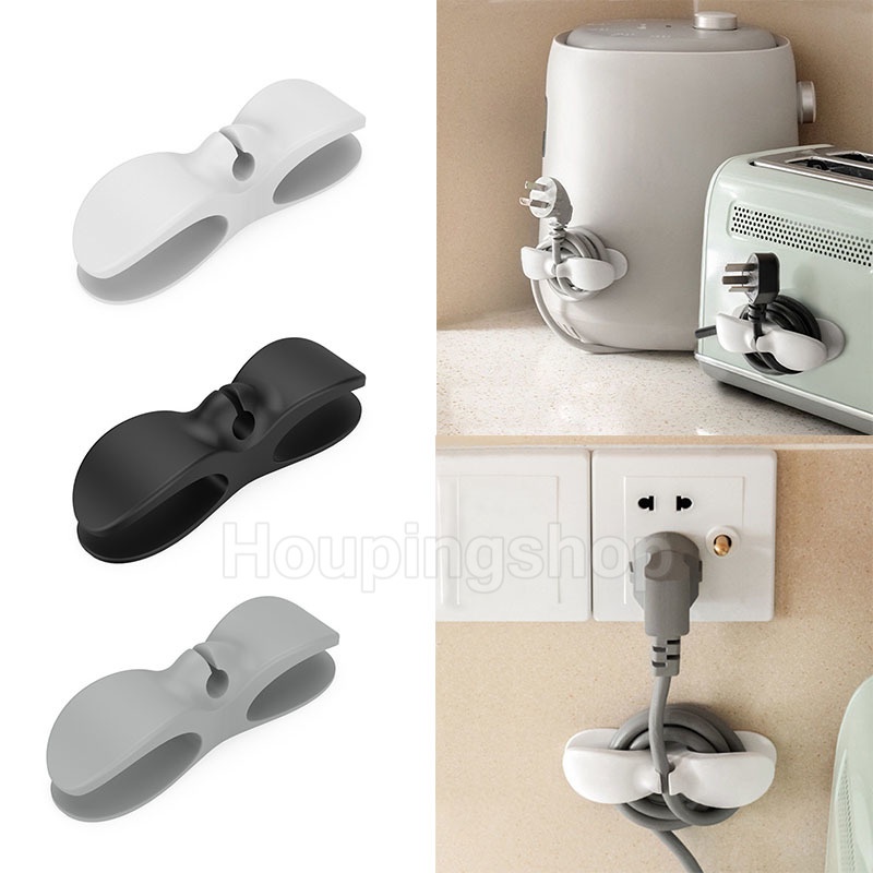 2Pcs/set Cable Wrap Cord Storage Organizer for Kitchen Appliances ...
