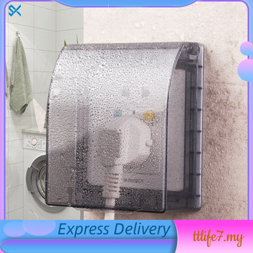 Wall Socket Switch Protective Case Power Dust Cover Rectangle ...