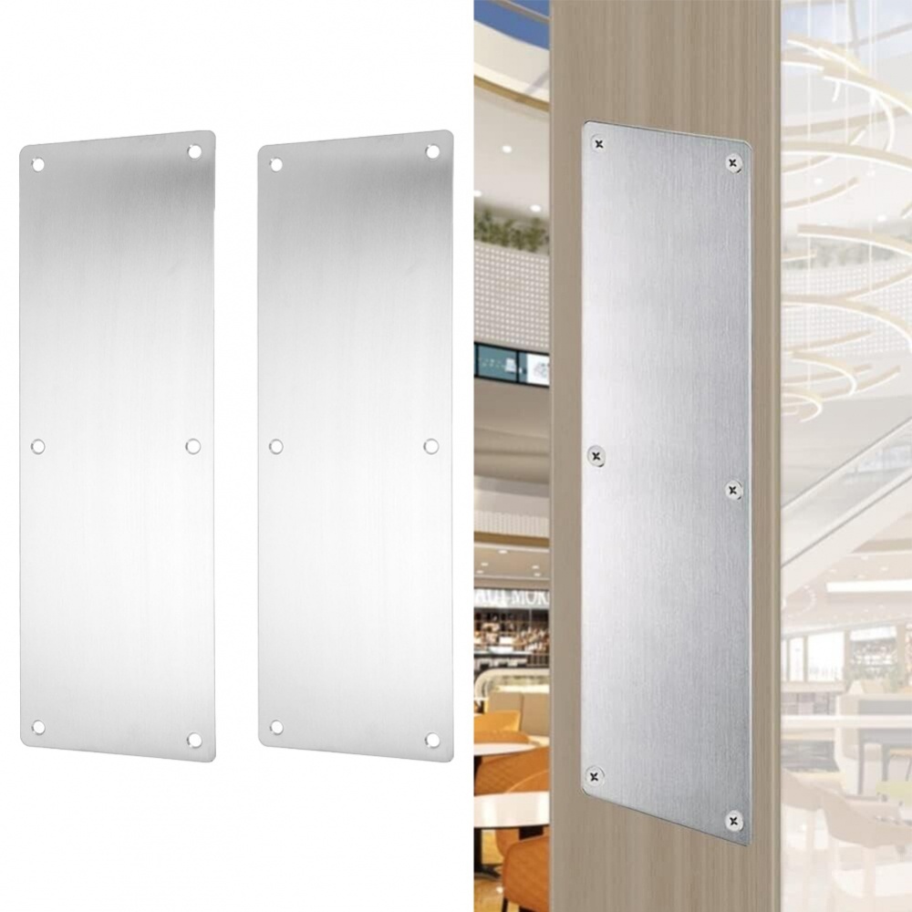 Door Push Plate Kick Plate Interior or Exterior Door Protection ...