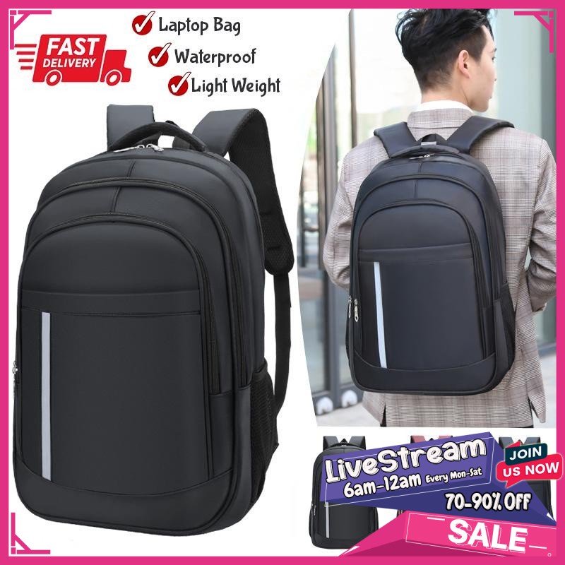 (B630) 52cm Beg Laptop Waterproof Beg Sekolah Menengah | Shopee Malaysia