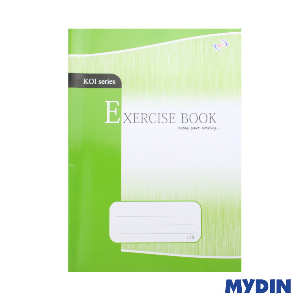 Koi Series Exercise Book A4 Single Line (120's) | Shopee Malaysia
