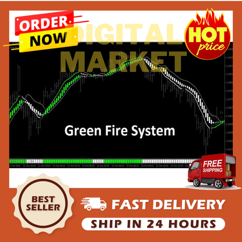 Indicator MT4 Forex Profitable Green Fire Trading System Scalping ...