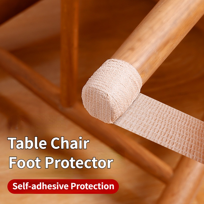 3PCS Self Adhesive Chair Leg Covers Anti-slip Table Leg Protection ...
