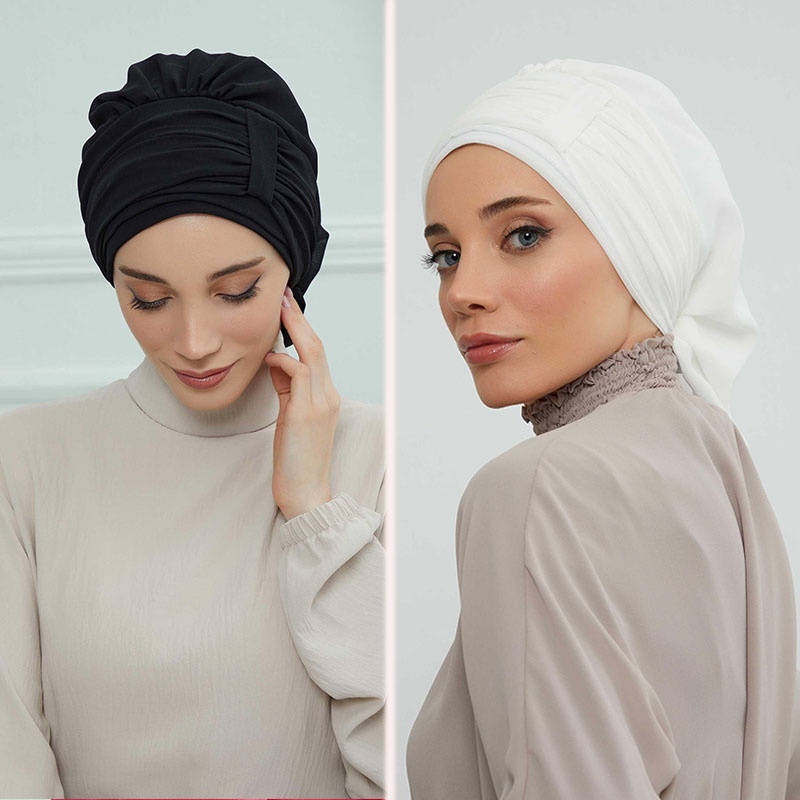 Muslim Inner Cap Hijabs For Women Turban Muslimah Premium Easy Use ...
