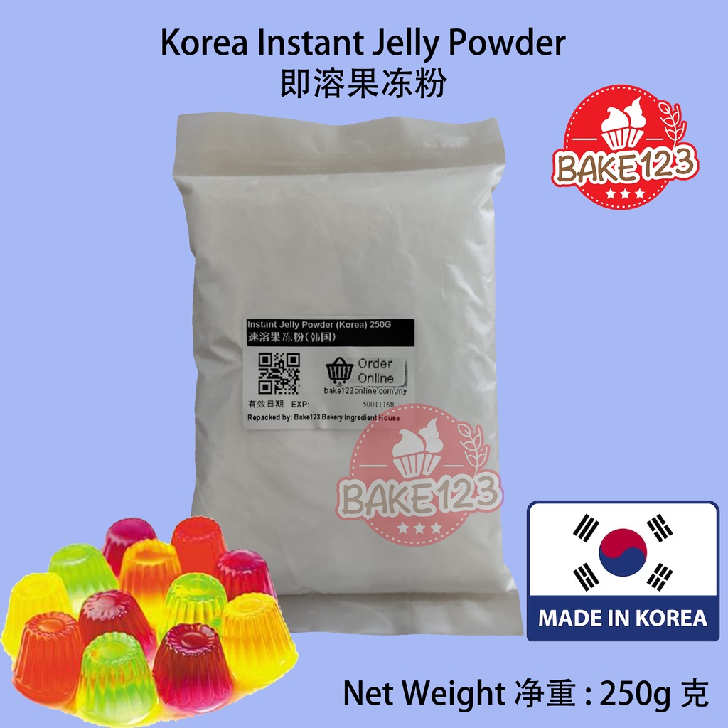 Instant Jelly Powder (Korea) 250g / Serbuk Jelli Segera 速溶果冻粉（韩国 ...