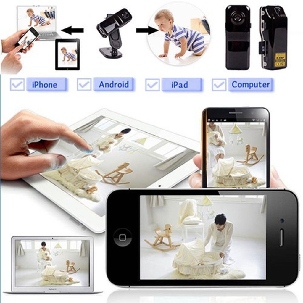 MD80 Mini Camera Audio Camcorder Sports Camera Motorcycle Helmet Police ...