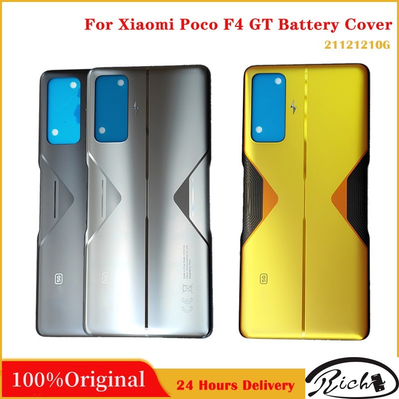 6.67" For Xiaomi Poco F4 GT Battery Cover Back Glass Rear Door Housing ...