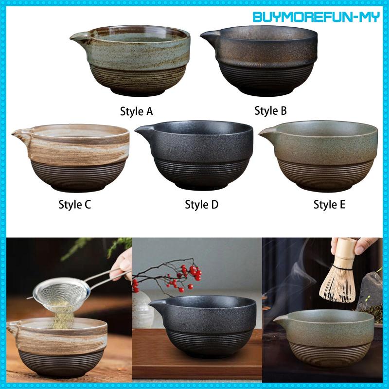 [BuymorefunMY] Porcelain Matcha Mixing Bowl 480ml Japanese Traditional ...