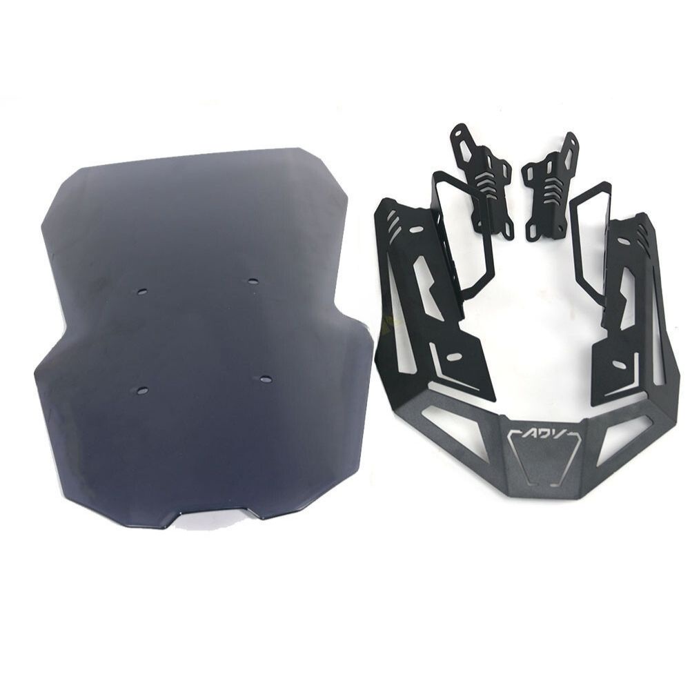 Honda ADV160 Windshield + Bracket set Front Screen Windshield ...