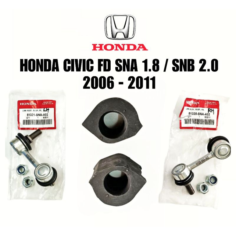 EL Front Absorber Link / Stabilizer link Oem Honda Civic FD SNA SNB 1.8 ...