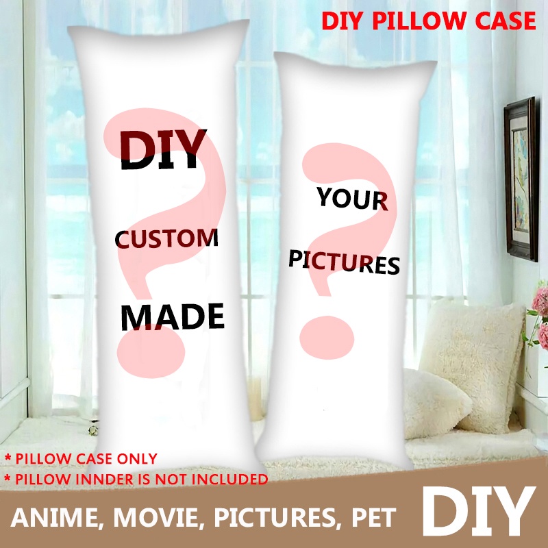 DIY Custom Made Anime Dakimakura Hugging Body Pillow Case DIY Printed ...
